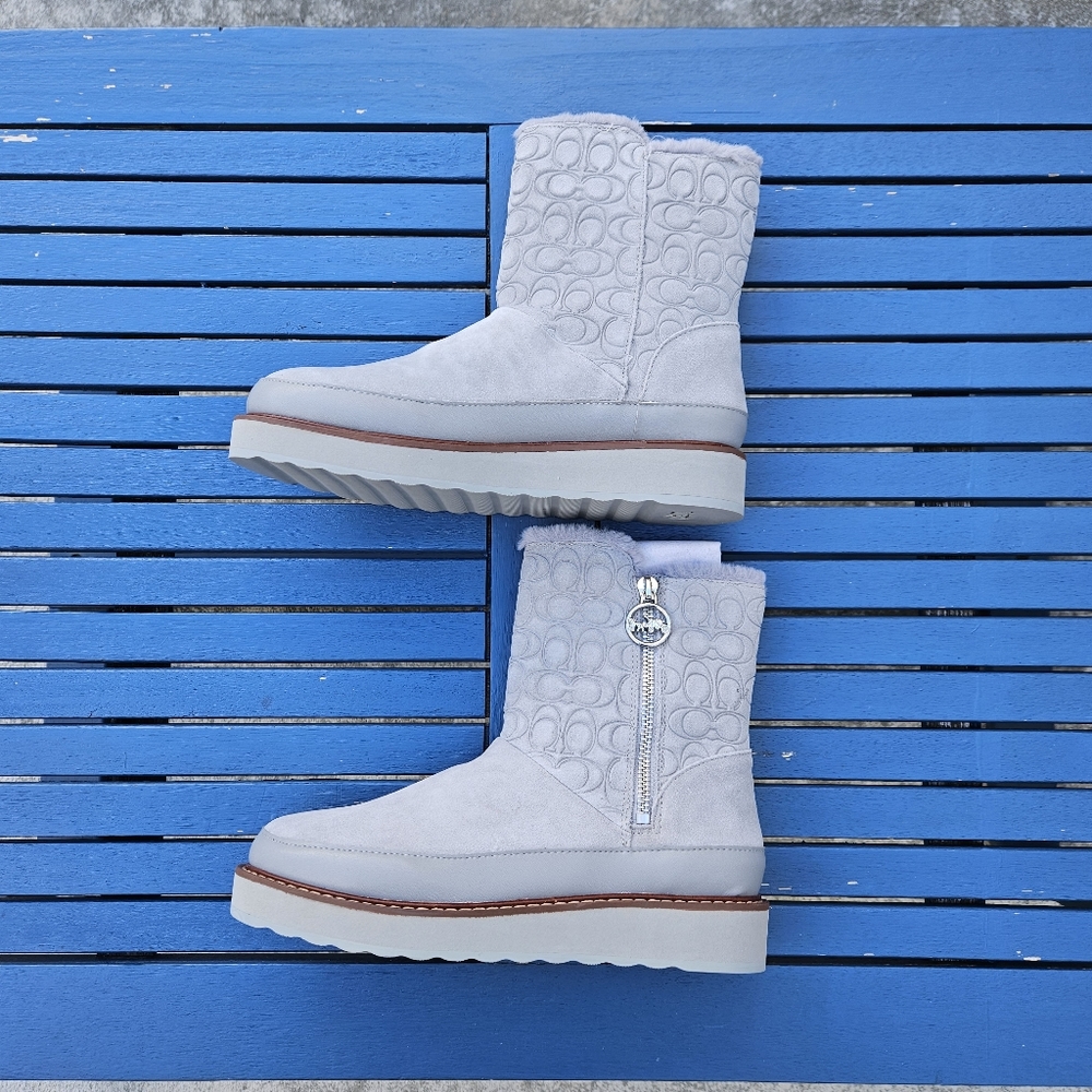 Coach Suede Boots - Gem